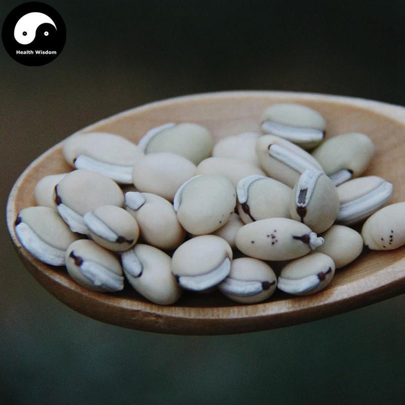 Buy Best Herb Bai Bian Dou 白扁豆, White Lablab Bean, White Hyacinth ...